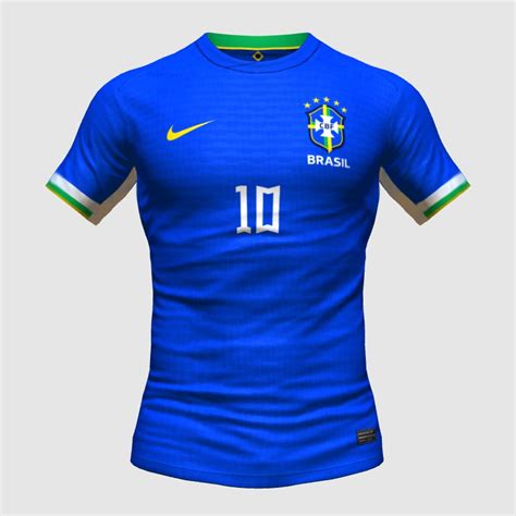 Uniforme II Nike Brasil V2 Brazil FIFA 23 Kit Creator Showcase