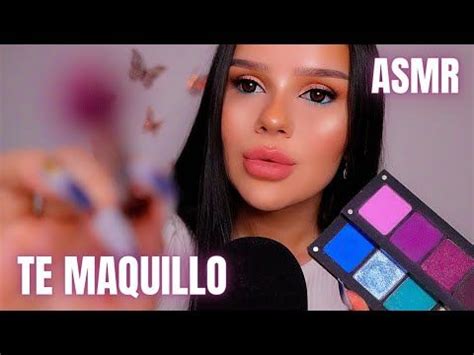 ASMR TE MAQUILLO PARA UNA CITA ROLEPLAY EN ESPAÑOL YouTube Asmr