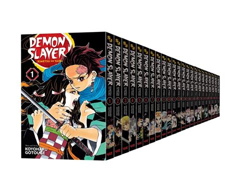 DEMON SLAYER Kimetsu No Yaiba Box Set V1 23 Impact Comics