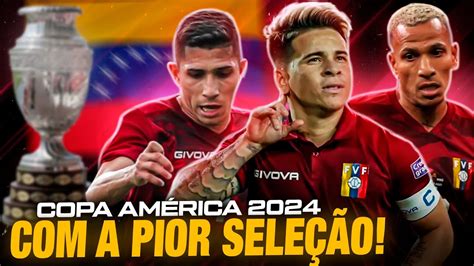 EU TENTEI GANHAR a COPA AMÉRICA 2024 a PIOR SELEÇÃO PES 2021