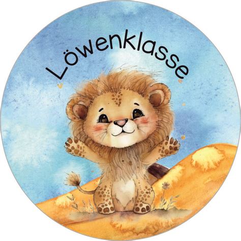 Buttonvorlage Löwenklasse Zaubereinmaleins Shop