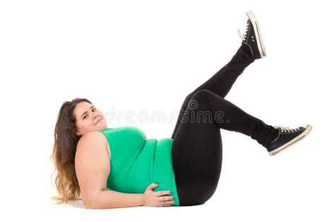 Großes Mädchen Stockfoto Bild Von Karosserie Korpulenz 14499964