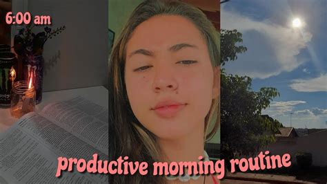 6h rotina matinal minimalista produtiva saudável YouTube