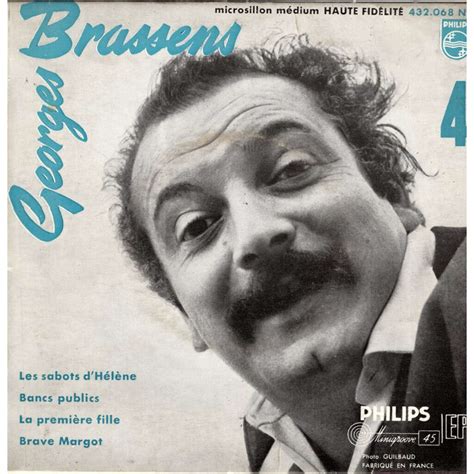 Georges Brassens N Les Sabots Dh L Ne Vinyl Ep Tours De Georges