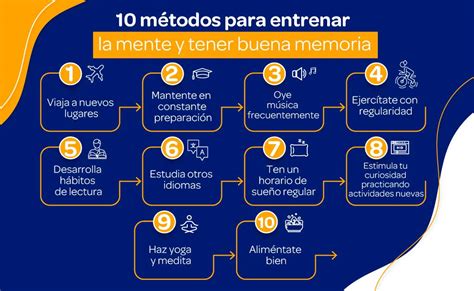 10 métodos para entrenar la mente y mejorar la memoria