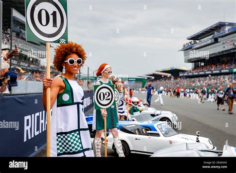Le Mans France 01st July 2023 Grille De Depart Starting Grid Girl