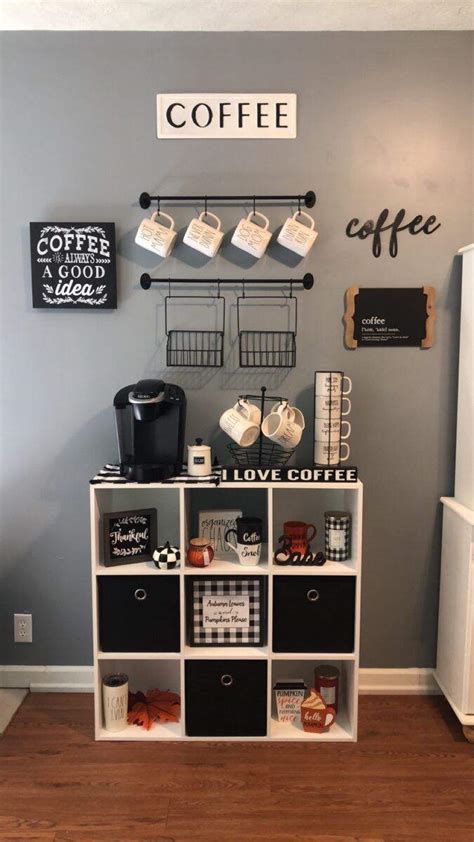 50 inspirações de como montar seu cantinho do café