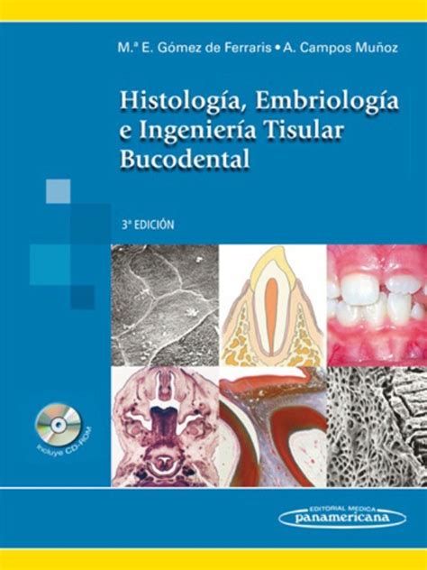 Histologia Y Embriologia Bucodental Gomez De Ferraris