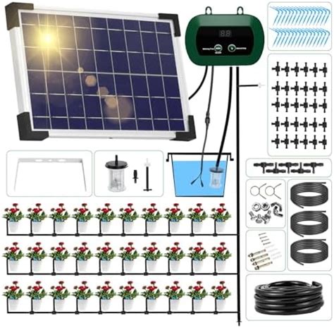 esotec Solar Bewässerungssystem WaterDrops Bewässerungscomputer