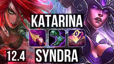 Katarina Vs Syndra Mid Solo Kills M Mastery