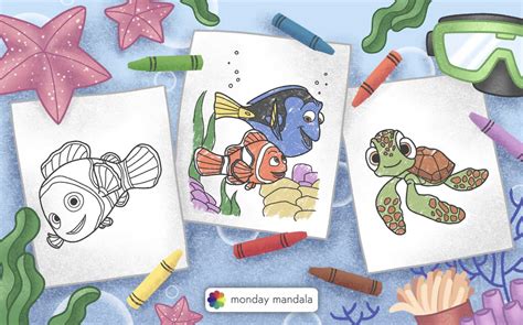 Finding Nemo Coloring Page