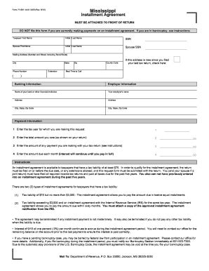 Fillable Online Dor Ms Form Rev Dor Ms Fax Email