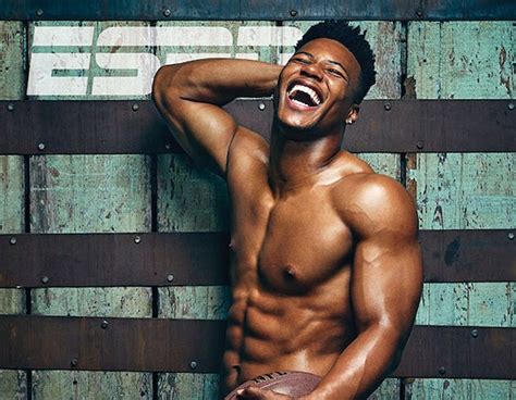 Saquon Barkley From Athletes Pose Nude For Espn The Magazines 2018 Body Issue E News