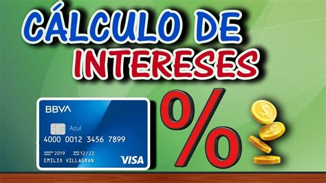 Cómo se calculan los INTERESES a de la TARJETA DE CRÉDITO dinero