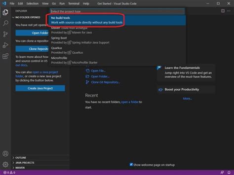 Visual Studio Code Java Ultraps