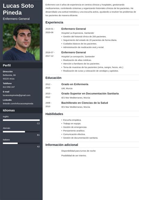 Otros datos de interés en el currículum Información Adicional