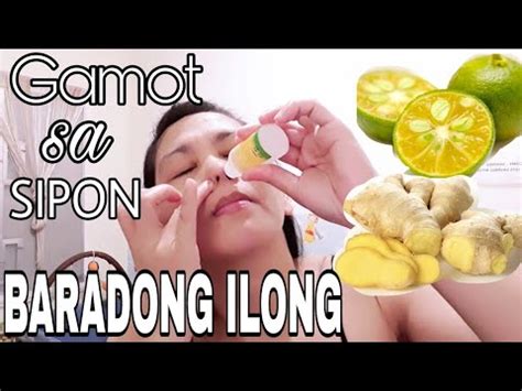 MABISANG GAMOT SA SIPON BARADONG ILONG AT KATING LALAMUNAN DAY15 MANILA