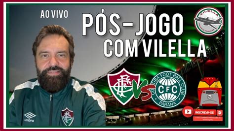 Pós jogo Fluminense x Coritiba Ao vivo YouTube