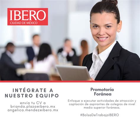 IBERO CDMX on Twitter BolsaDeTrabajoIBERO Intégrate a nuestro