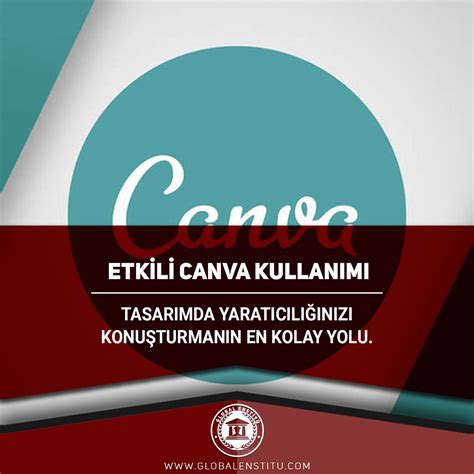 Etkili Canva Kullanımı Ücretsiz Eğitim 2024 5 Dilde Sertifika