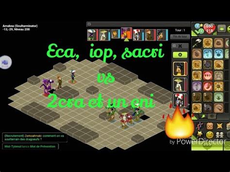 Dofus Touch Koli Eca Iop Et Sacri Vs Cra Et Un Eni Youtube
