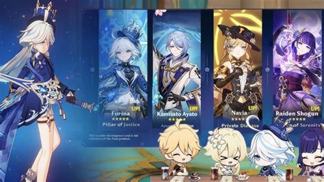 NEW UPDATE Furina Signature Weapon Banners And FINAL Kits Leaks
