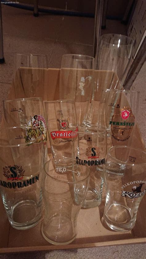 Sklenky na pivo Dům a zahrada Daruji za odvoz