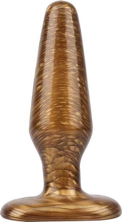 Chisa Novelties Gold Bump Canaan Plug 17 Cm Pris