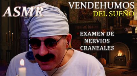 ASMR examen de nervios craneales ASMR en Español Roleplay YouTube