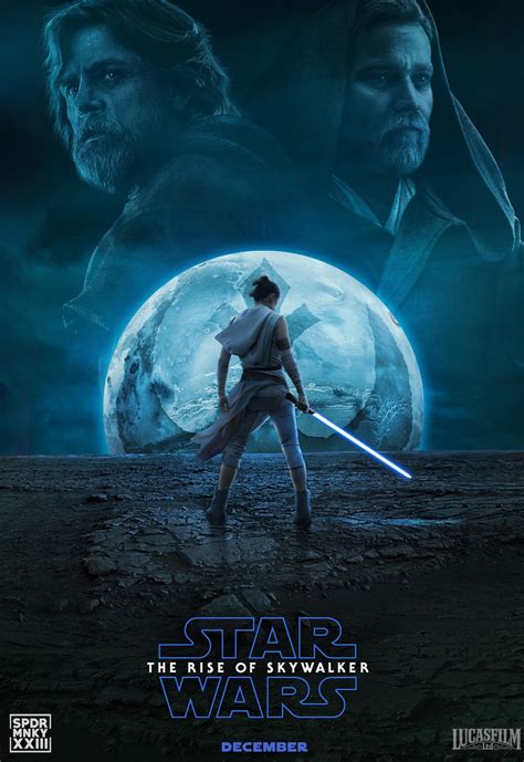 Artstation The Rise Of Skywalker Poster Spdrmnky Xxiii Star Wars