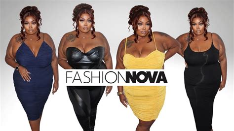 Fashion Nova Curve Try On Haul Plus Size Curve Fashion Size