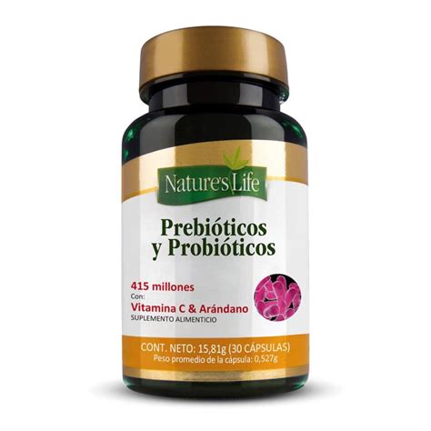 Prebi Ticos Y Probi Ticos Nature S Life Caps Justo Mx