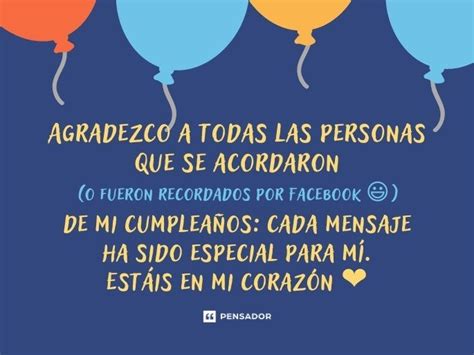 Arriba 151 images palabras de agradecimiento por mi cumpleaños