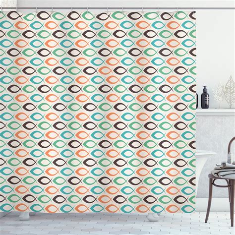 INPERCUST Oceanic Delight Vibrant Aquatic Life Shower Curtain With