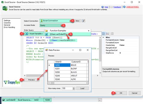 SSIS Excel Source