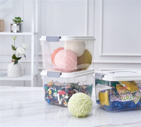 Best Clear Plastic Storage Containers With Lids For Storables