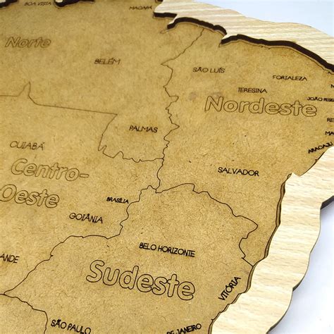 Quebra Cabe A Mapa Do Brasil Regi Es Estados E Capitais