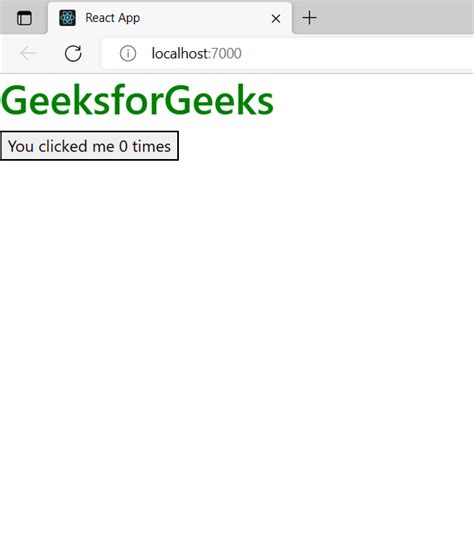 ReactJS ReactDOMClient GeeksforGeeks