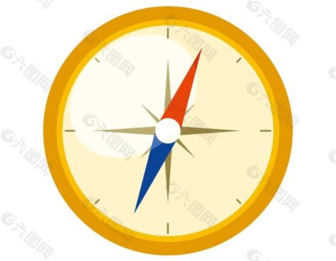 卡通指南针插画png元素设计元素素材免费下载 图片编号 9155698 六图网