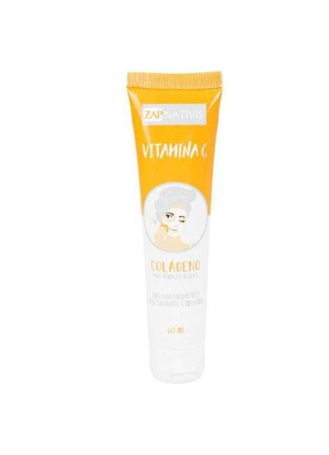 M Scara Facial Em Bisnaga Vitamina C Zap Nativis Sua Pele Merece