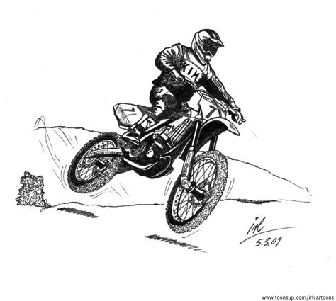 15 dessins de coloriage motocross à imprimer sur LaGuerche Page 1