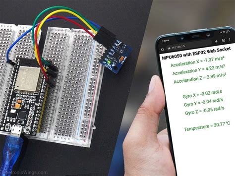 Mpu6050 Gyro Sensor Interfacing With Esp32 Board 51 Off