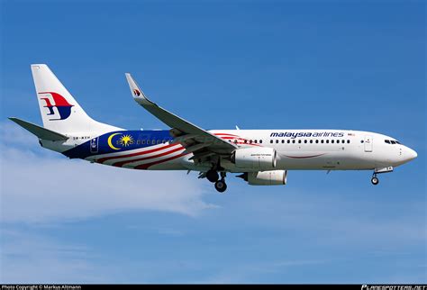 9M MXH Malaysia Airlines Boeing 737 8H6 WL Photo By Markus Altmann