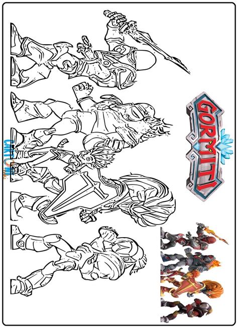 Disegno Gormiti Del Fuoco Da Stampare Disegni Da Colorare Disegni