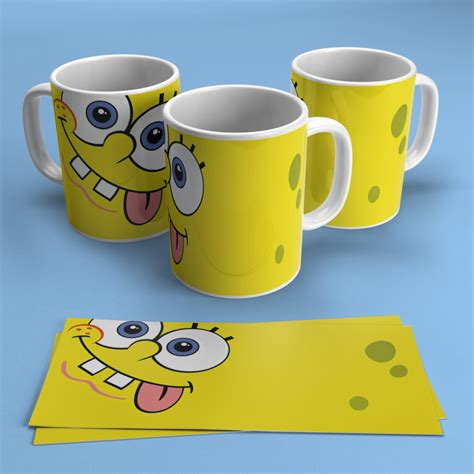 Plantillas Para Sublimar Tazas Bob Esponja Storesublimaci N