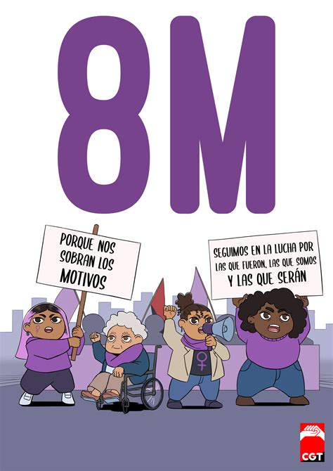 8M Dia Internacional De La Mujer 2023 CGT Confederal