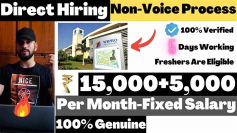 Wipro Bulk Hiring Freshers Non Voice Process Job Chat Support Job