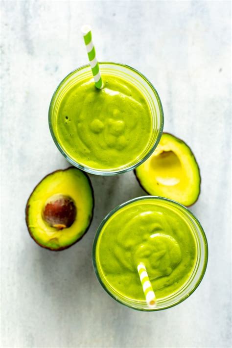 The Creamiest Avocado Smoothie The Girl On Bloor