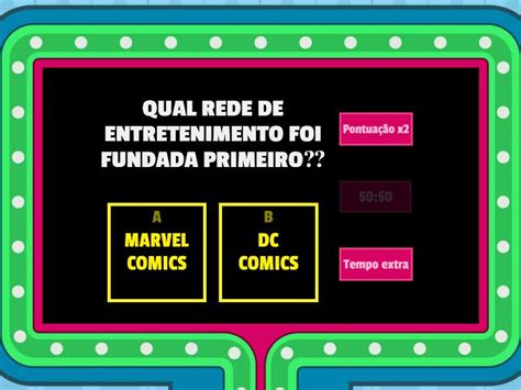 Questionario Marvel Comics Gameshow Quiz