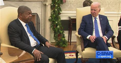 President Biden Meets With Angolan President C SPAN Org